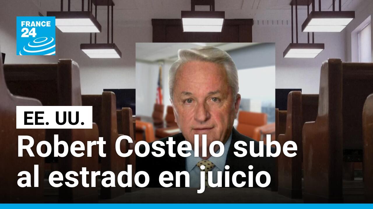 Robert Costello, consejero legal de Michael Cohen, declara en el juicio del caso Stormy Daniels ...